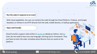 Google Cloud Platform (GCP) At a Glance | PPT