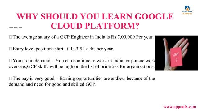 Google cloud platform training course | PPT