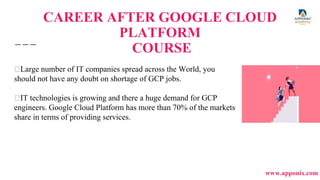 Google cloud platform training course | PPTX | Cloud Computing | Internet