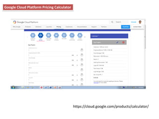 Google Cloud Pricing Calculators | PDF | Cloud Computing | Internet