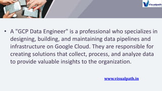 Google Cloud Training Institute in Hyderabad | PPT