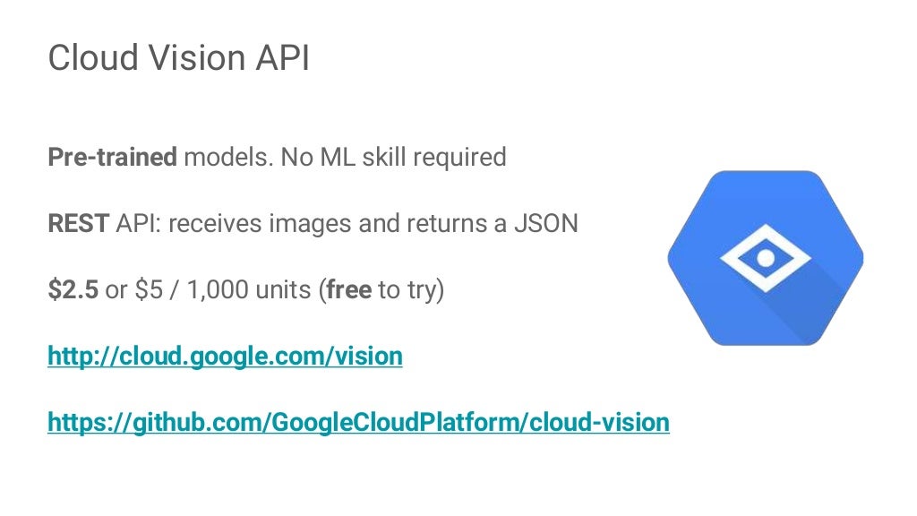 Google Cloud Vision API