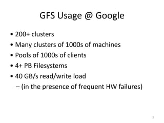 Google cluster architecture | PPT