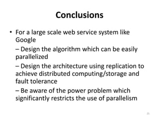 Google cluster architecture | PPT