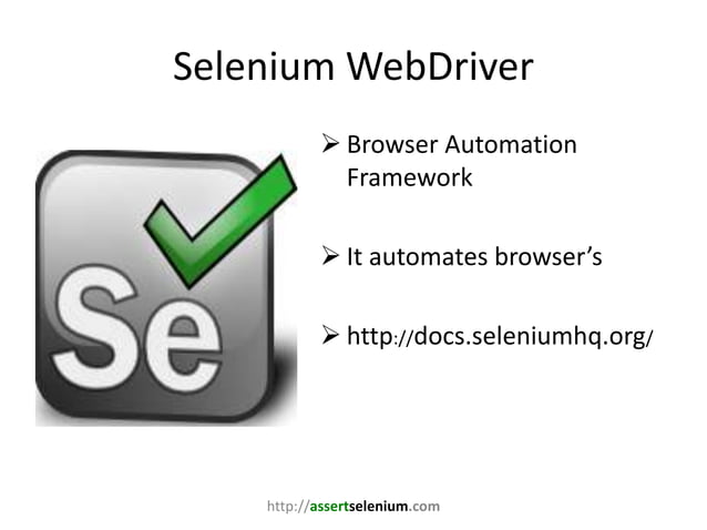 Automated Testing with Google Chrome - WebDriver- ChromeDriver | PPT
