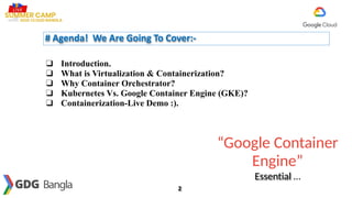 Google container engine (GKE) | PPT