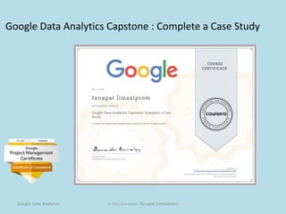 Google Data Analytics, Tanapat Limsaiprom | PDF
