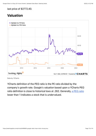 Google's data moat | PDF