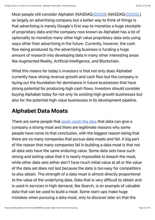 Google's data moat | PDF
