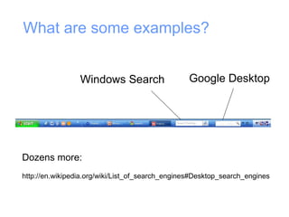 Google Desktop searching | PPS