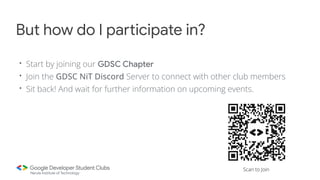 GDSC NiT Info.pdf | Technology & Computing