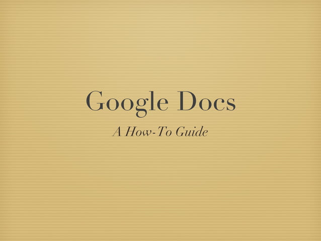 Google docs-spreadsheet | PPT