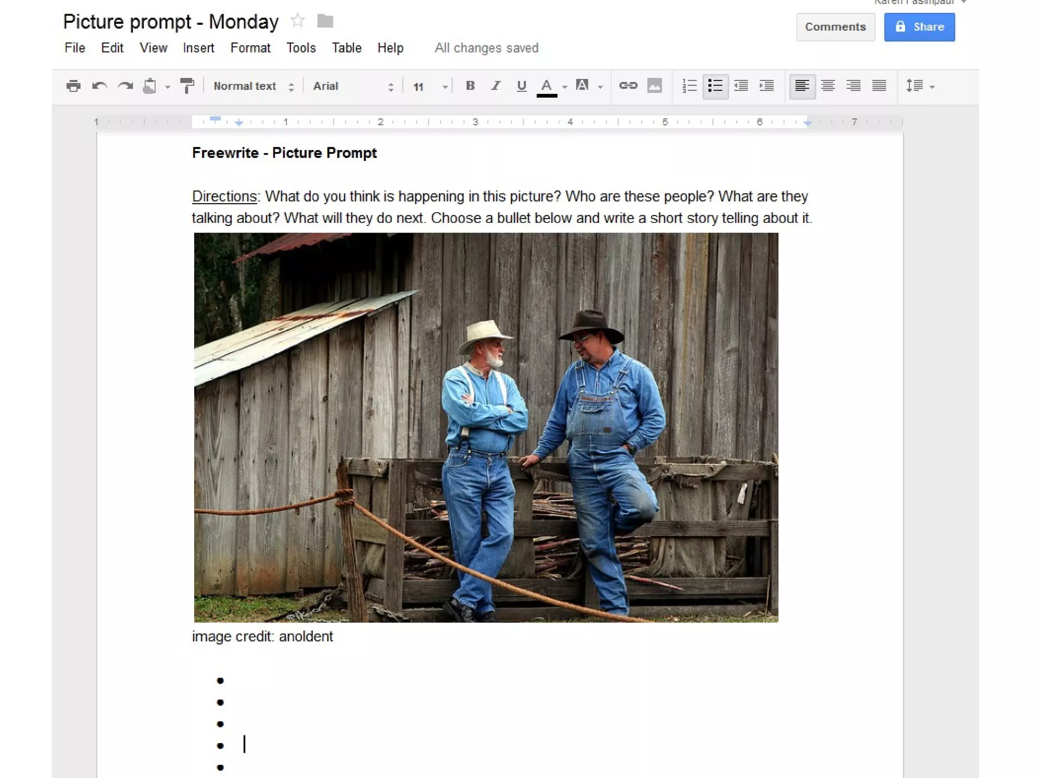 Using Google Docs to Write Together | PPT