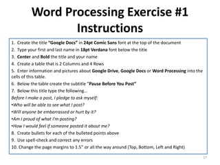 Google DOCS.ppt