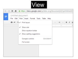 Google DOCS.ppt