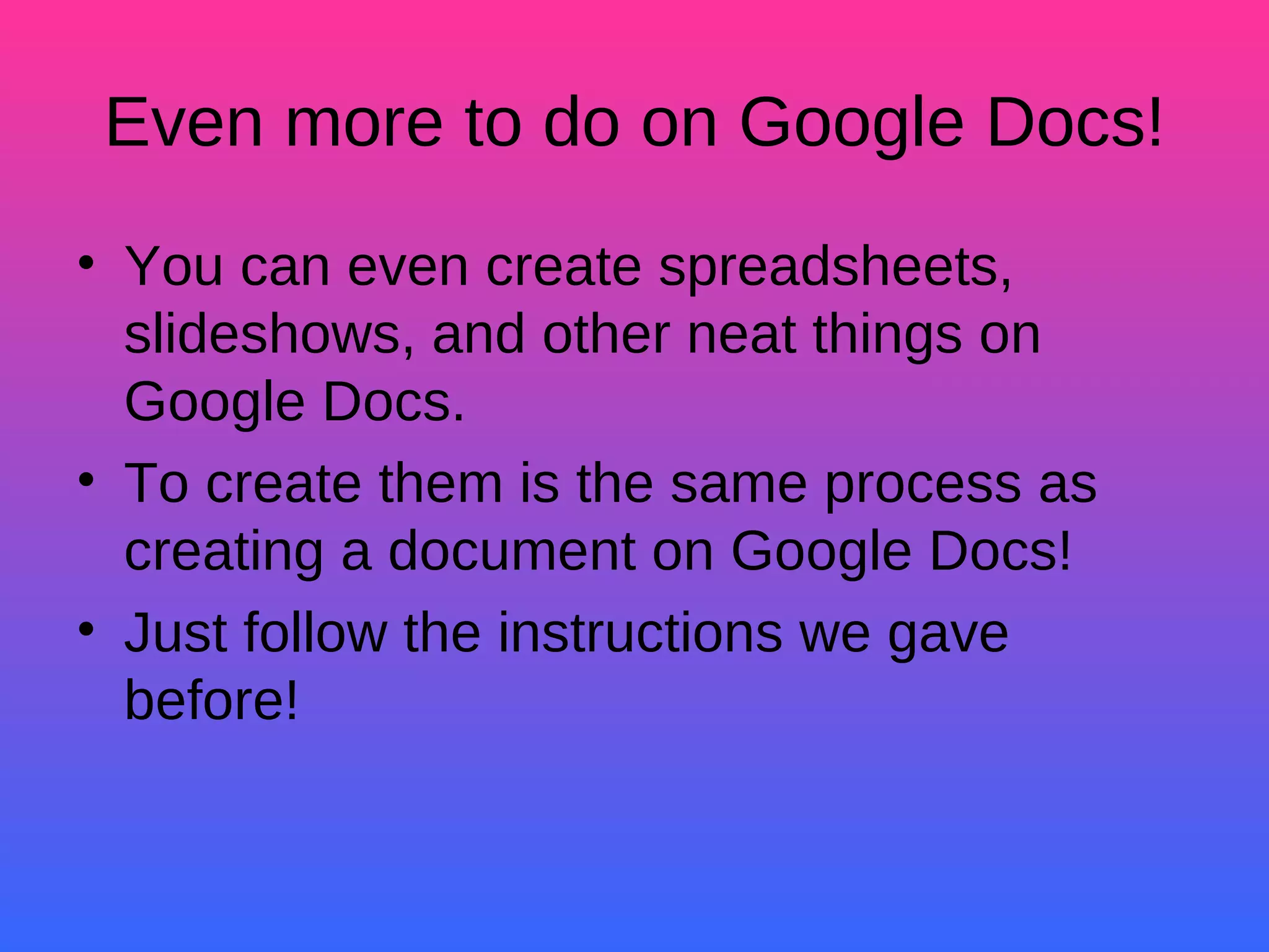 Google Docs Powerpoint | PPT | Desktop Publishing | Computer Software ...
