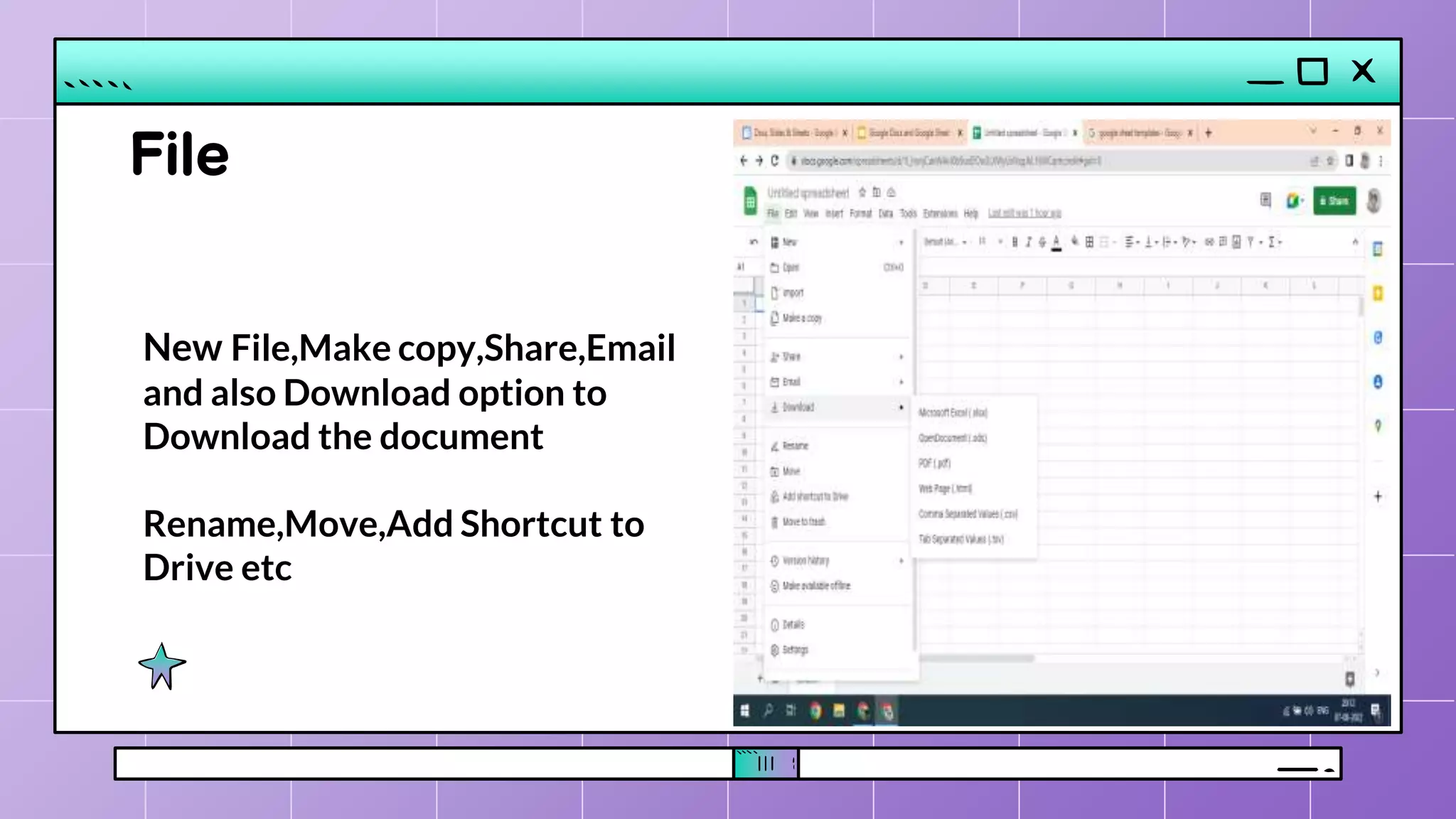 Google Docs and Google Sheet | PPTX