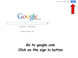 Google docs login | PPT
