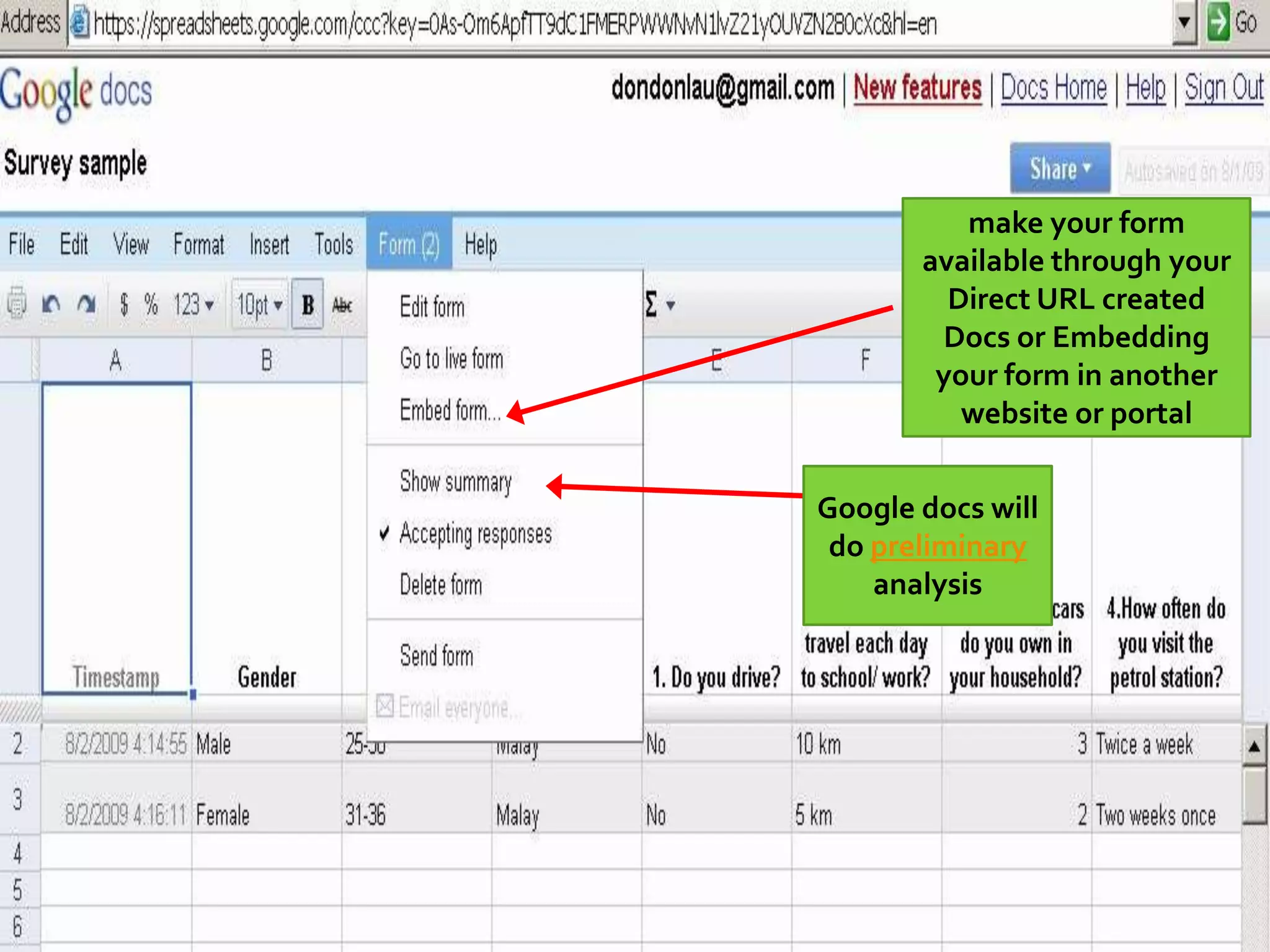Google Docs Presentation | PPTX