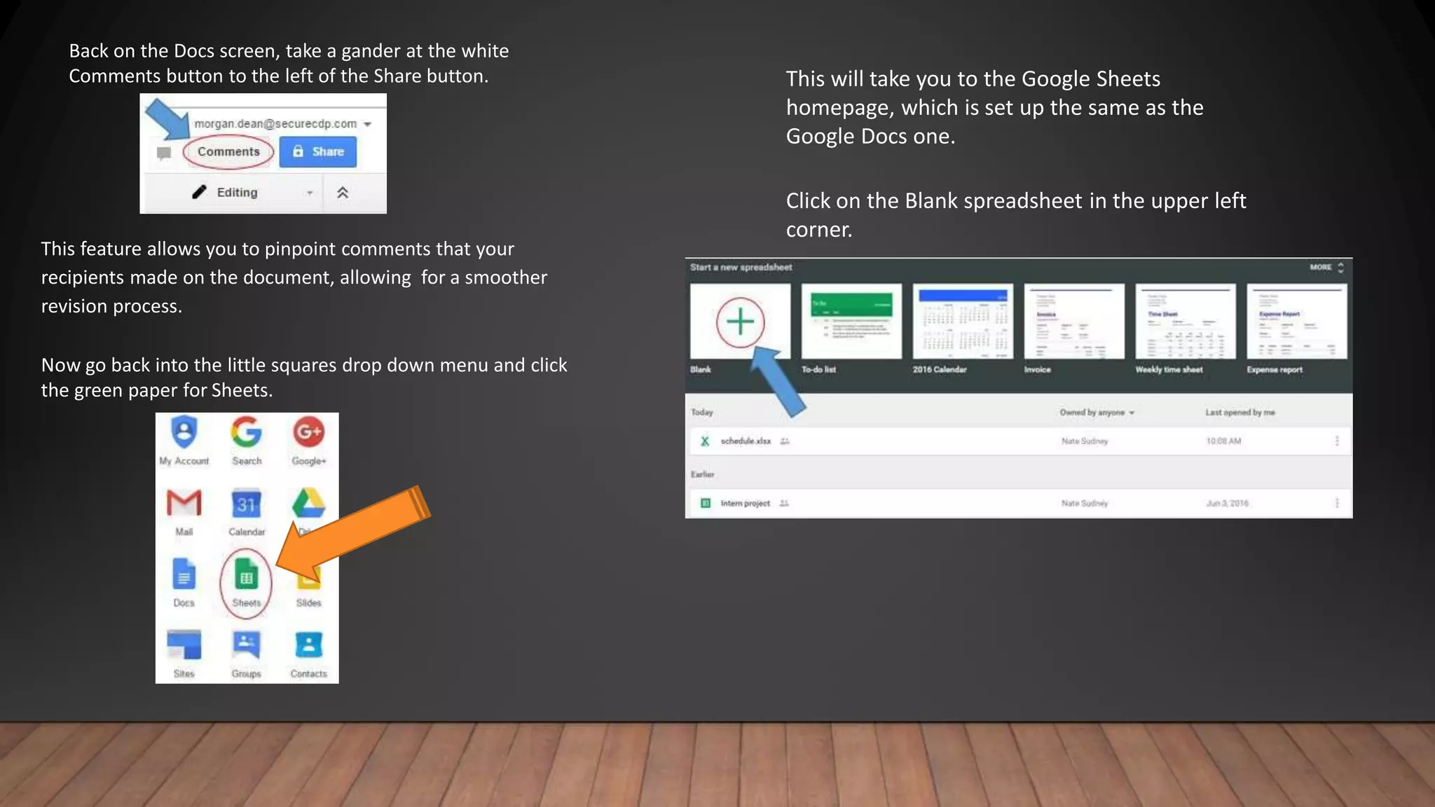 Google Docs, Sheets, Slides | PPT