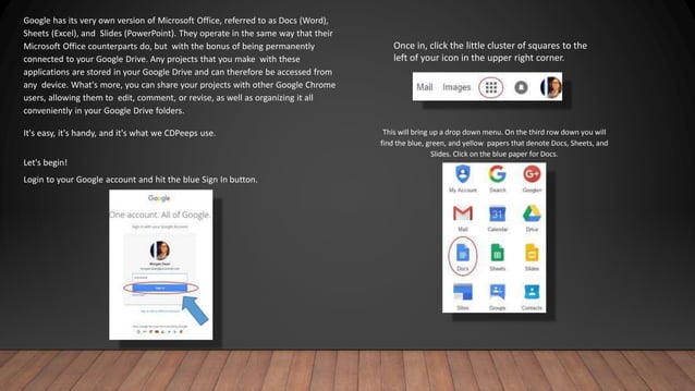 Google Docs, Sheets, Slides | PPT