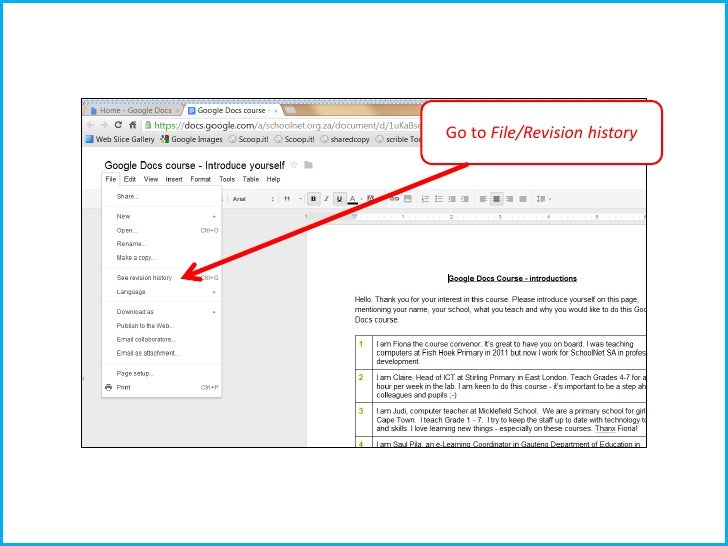 Google docs tips and tricks