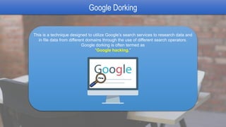 Google Dorking Tutorial | What Is Google Dorks And How To Use It ...