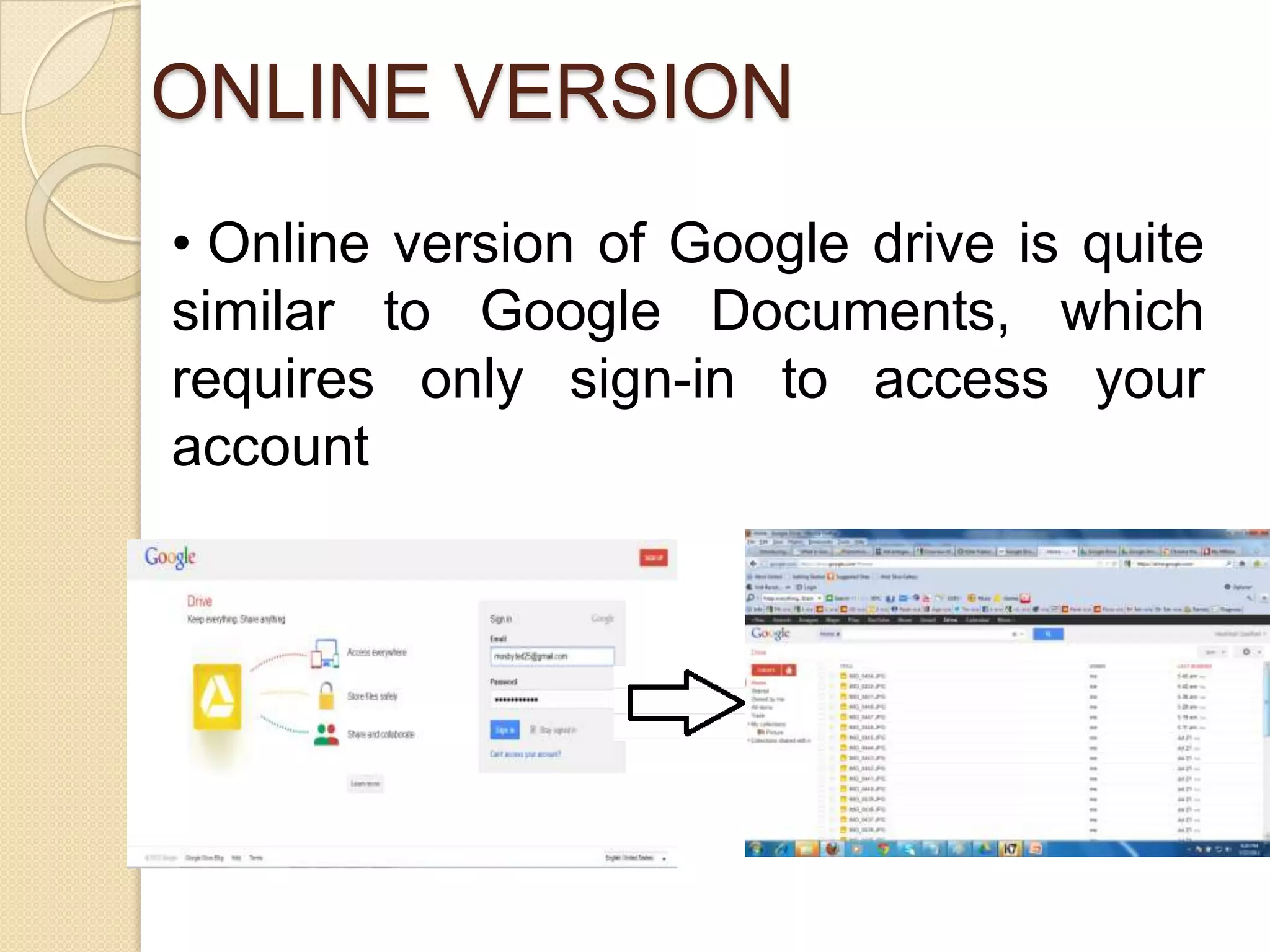 Google drive | PPTX