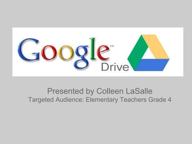 Google drive | PPT