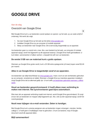 Google drive | PDF