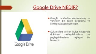 Google drive | PPT