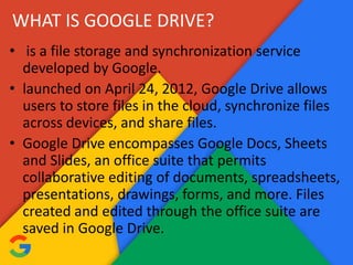 Google Drive | PPTX