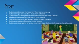 Should phones be allowed in schools? | PPTX