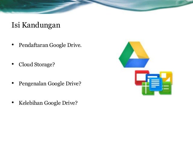 Google drive dalam pengurusan dan pentadbiran sekolah