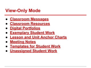 Google Drive for Elementary Classrooms | PPT