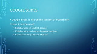Google drive in the classroom | PPTX