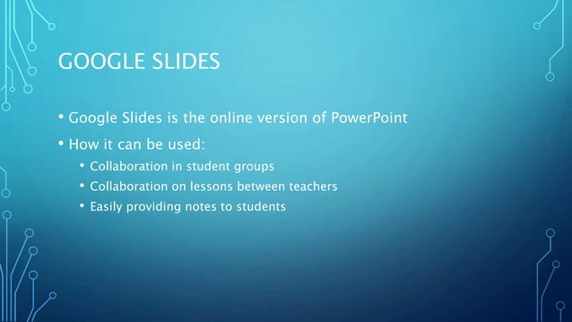 Google drive in the classroom | PPTX