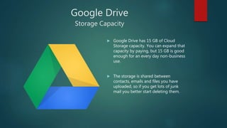 Google drive and LinkedIn presentation | PPTX