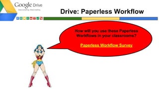 Google drive overview & paperless workflow | PPT