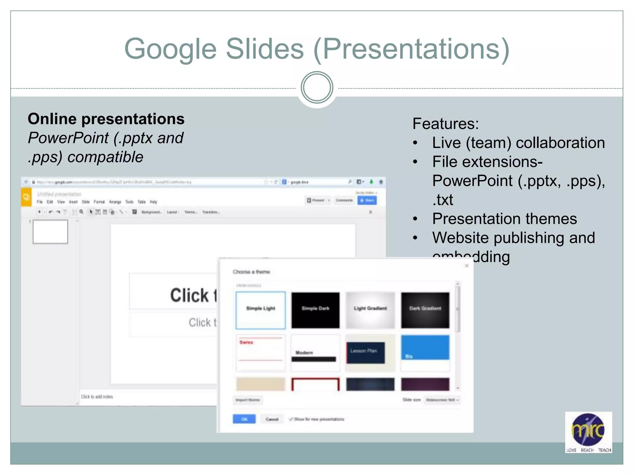 Understand Google Drive Pptx