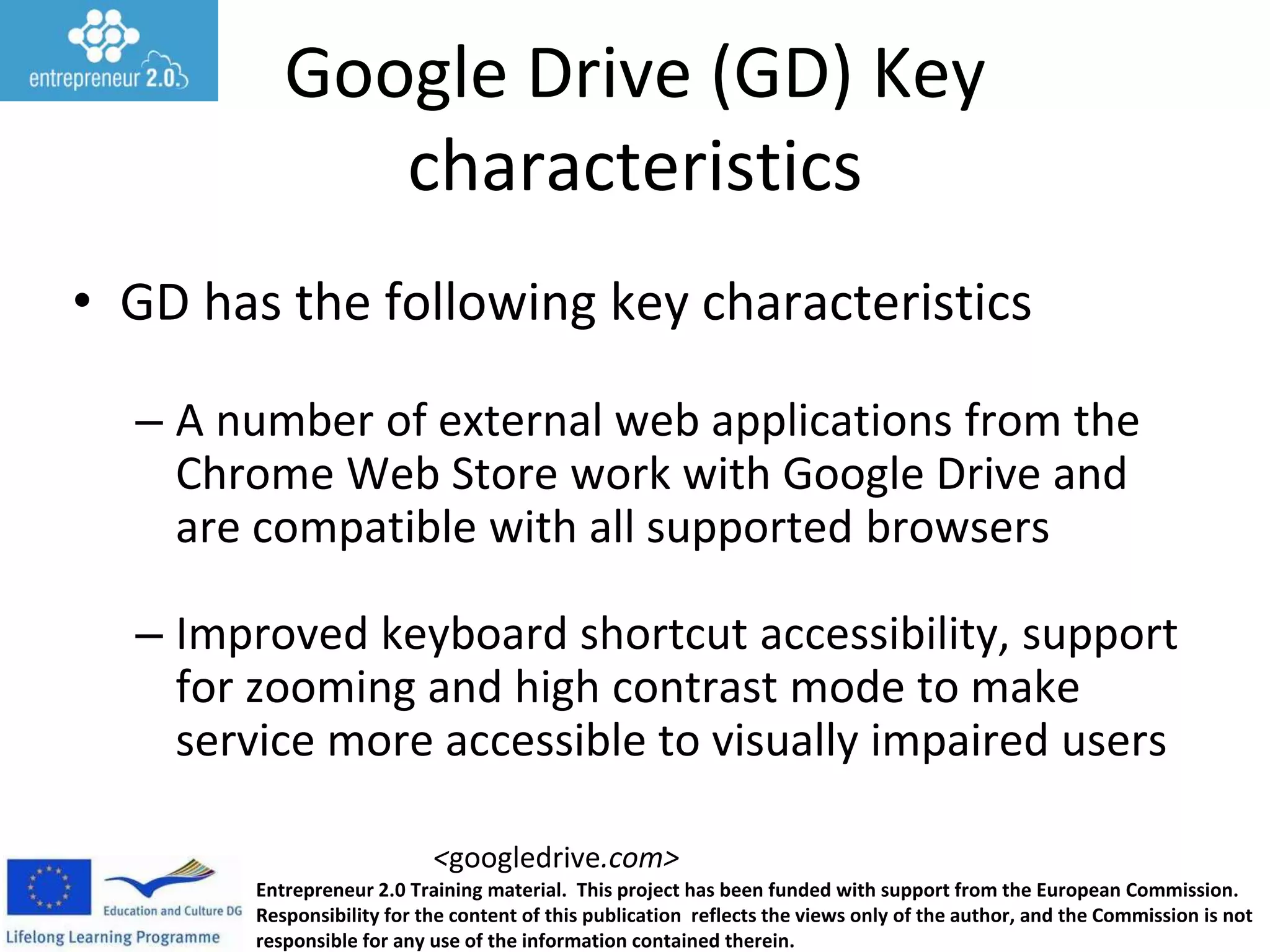 Google drive presentation | PPTX
