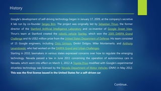 Google Driverless car | PPT