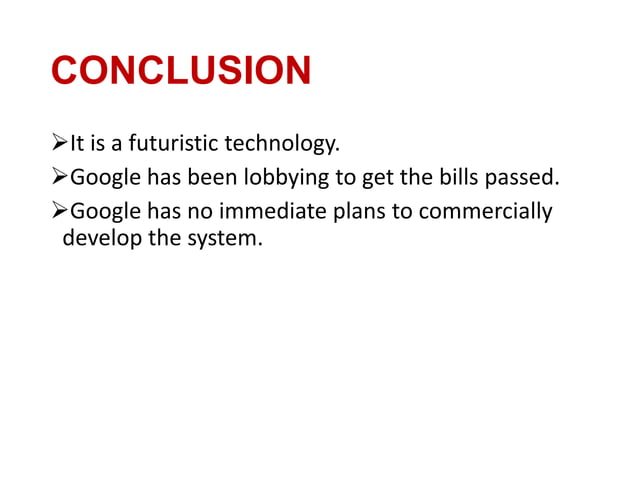 Google driverless car | PPT