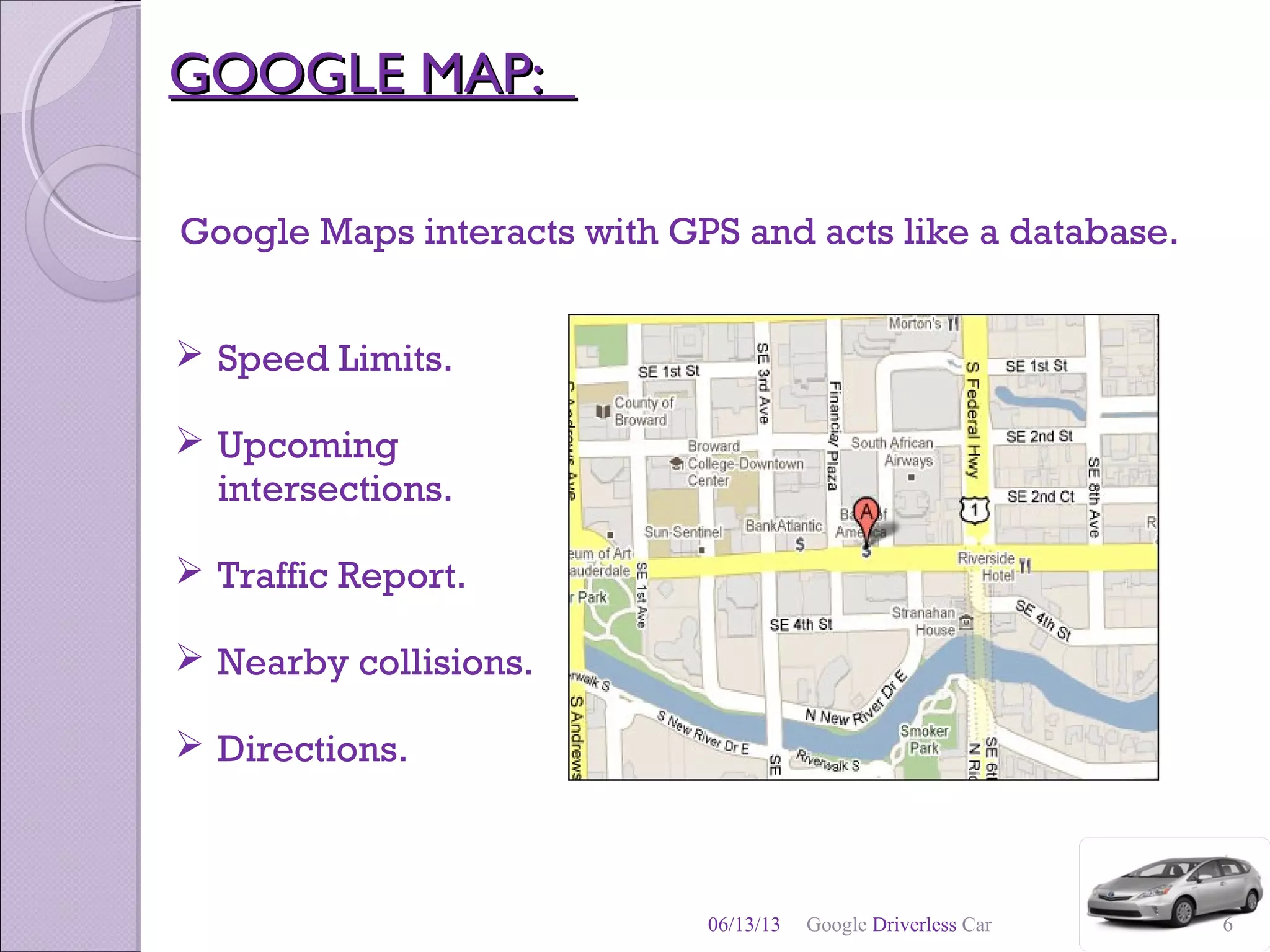 Google driverless cars | PPT