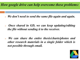 Google drive | PPTX