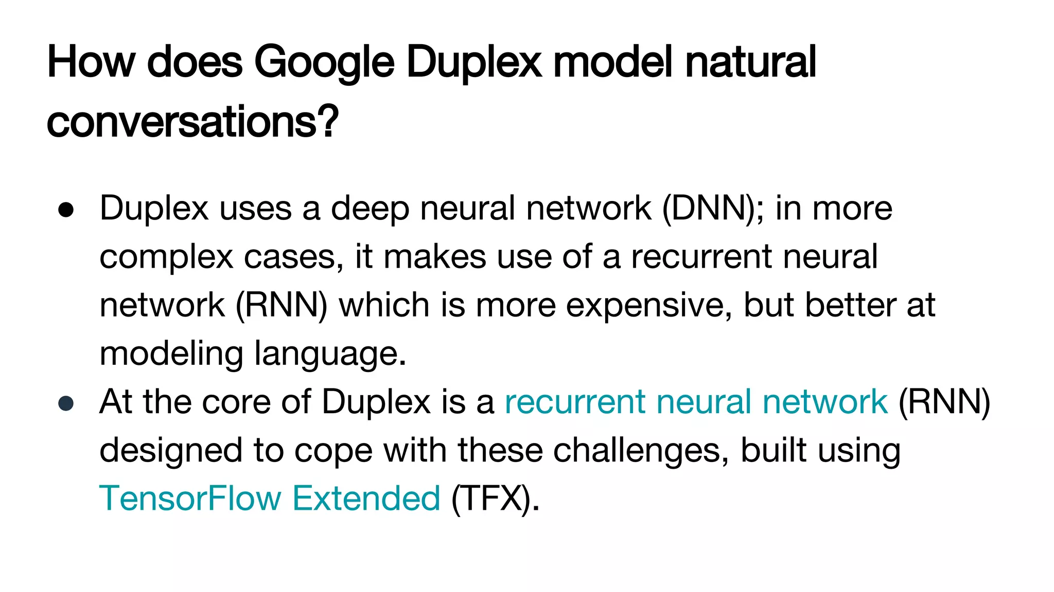 Google Duplex | PPTX