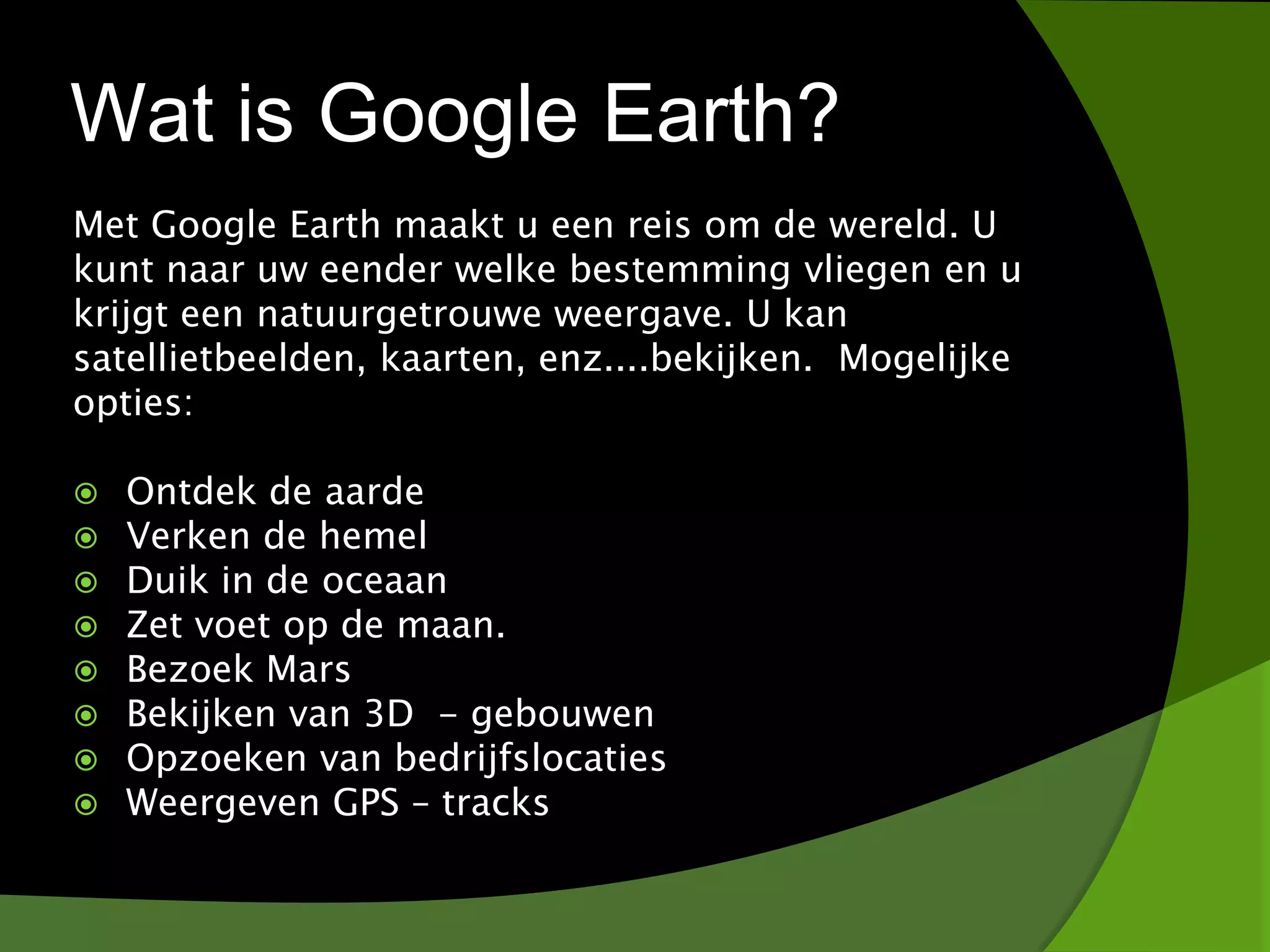 Google earth | PPTX