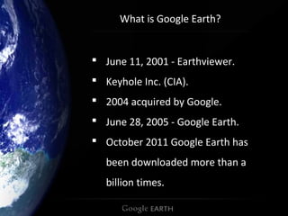 Google earth | PPT