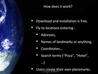 Google earth | PPT