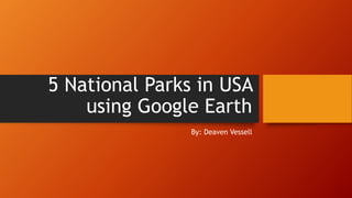 Google Earth Virtual Tour | PPT